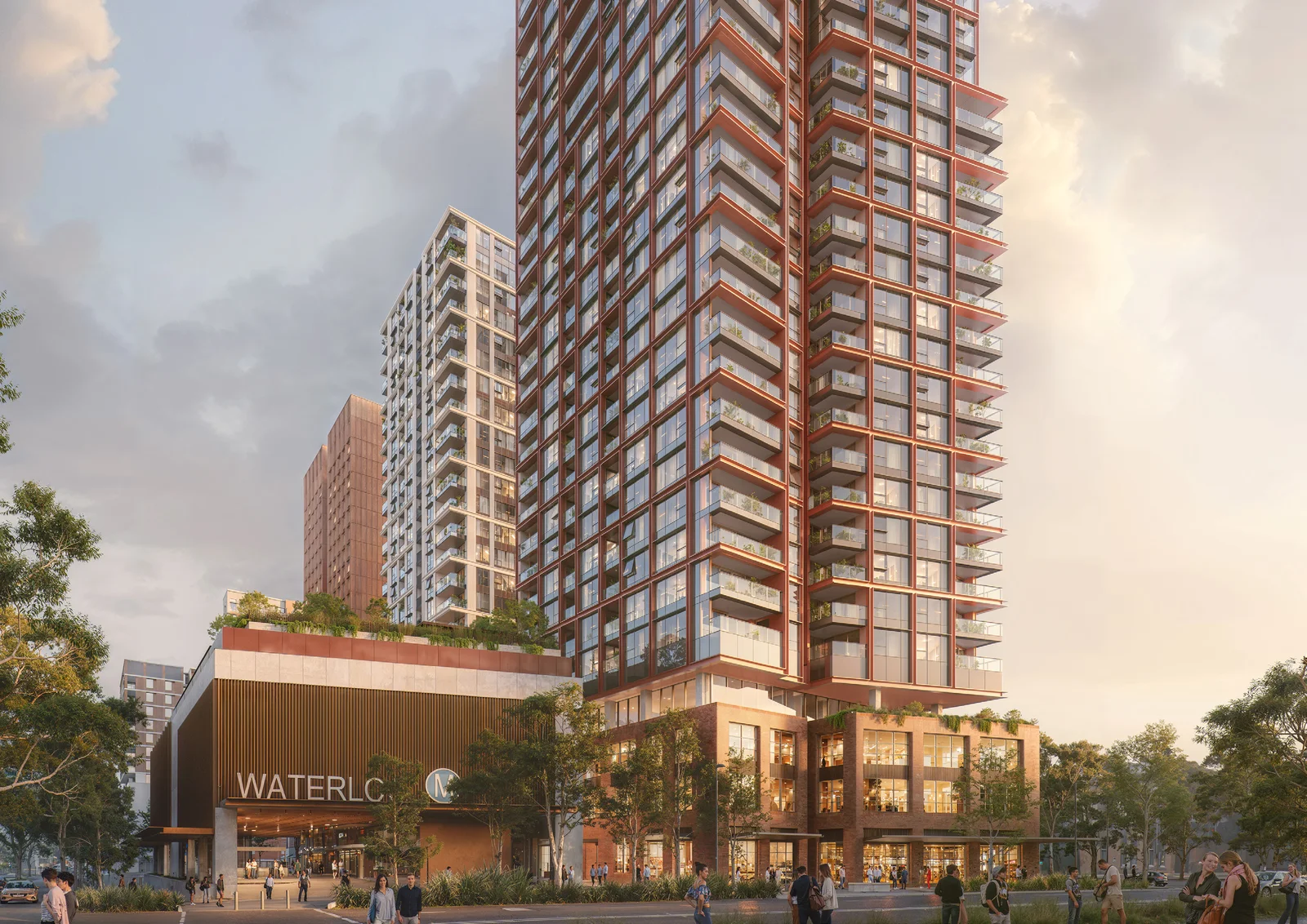 $185m Twin Towers Proposed Over Waterloo Metro